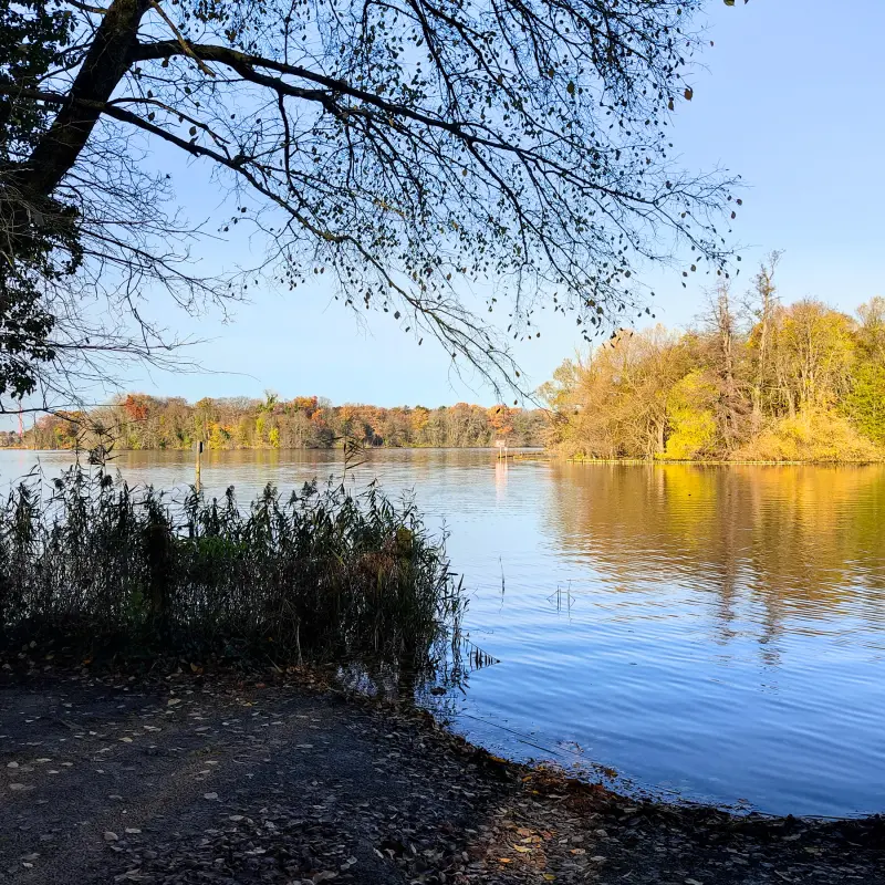 Rund um den Tegeler See von der Greenwichpromenade zur Wasserstadt und ...